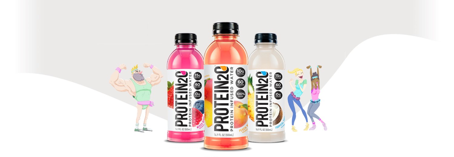 Protein2o Water | 15G Whey Protein Isolate, Low Calorie, Zero Sugar